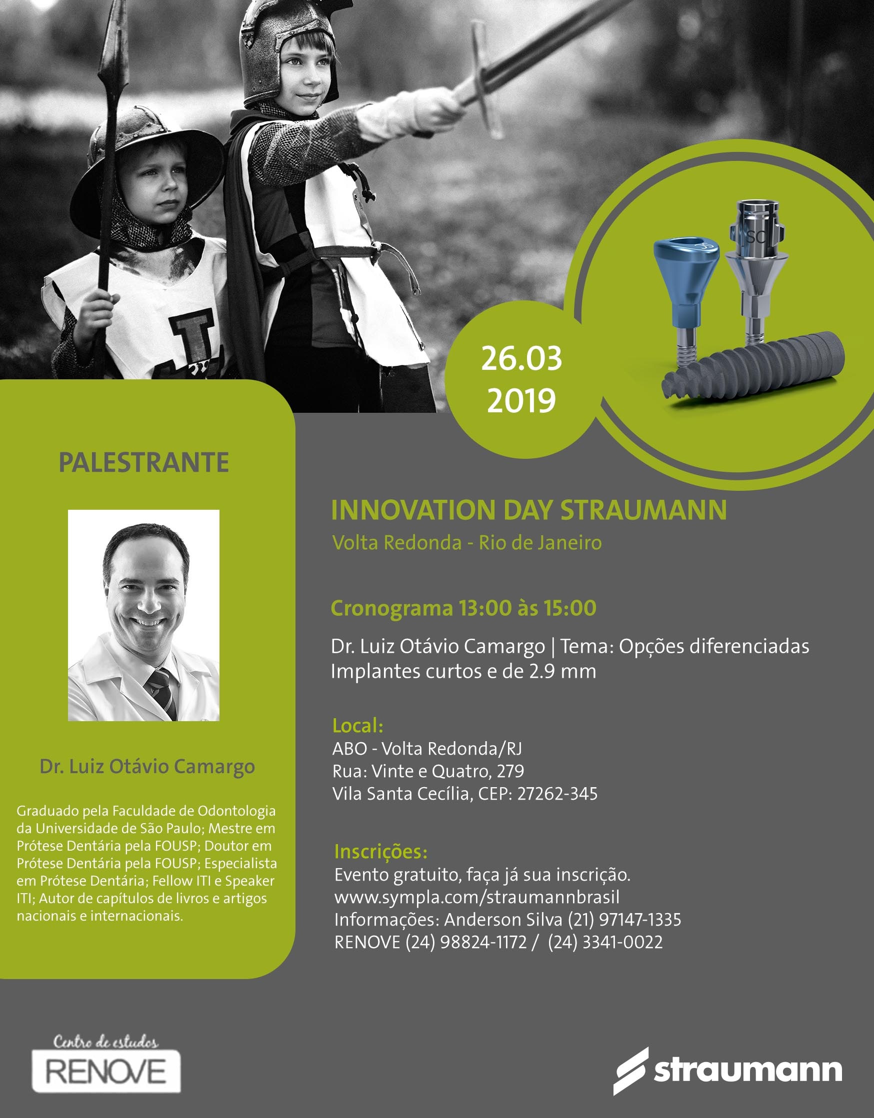 Innovation Day Straumann - Volta Redonda em Volta Redonda - Sympla
