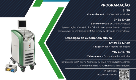 SISTEMA DE TERAPIA A LASER PARA TRATAMENTO DA HPB: GREENLIGHT XPS em ...