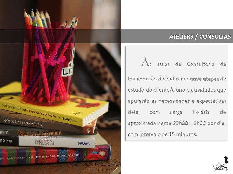 O PODER DA IMAGEM PESSOAL - TURMA NOITE - Consultoria de Imagem em ...