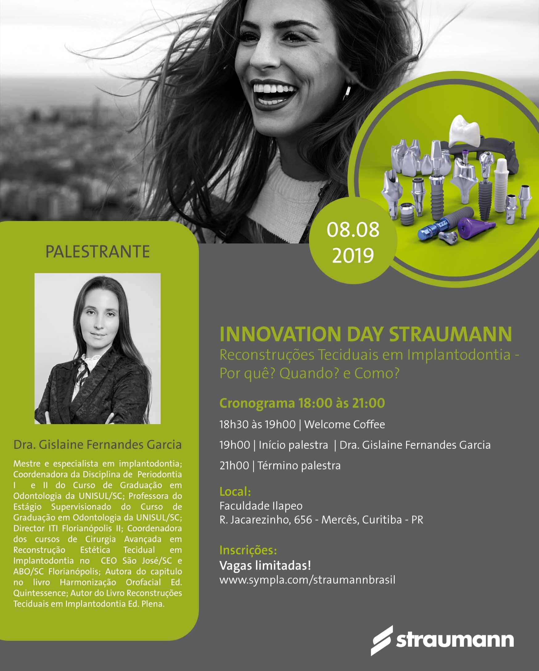 INNOVATION DAY STRAUMANN - CURITIBA em Curitiba - Sympla