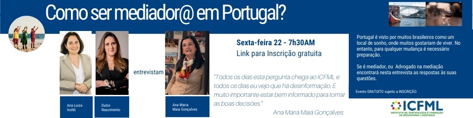 Como ser mediad@r em Portugal? - online - Sympla