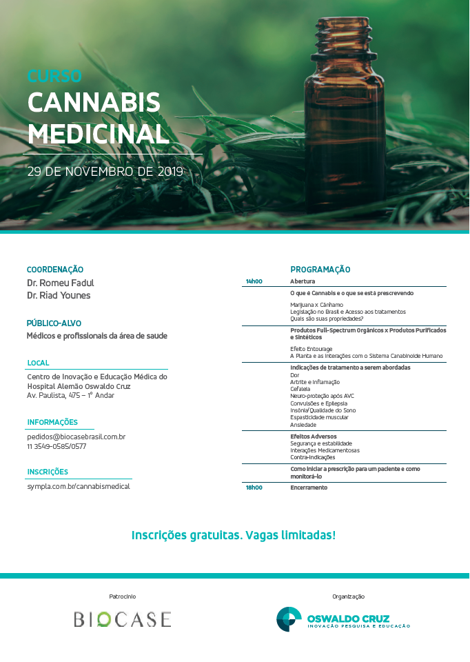 Curso Cannabis Medicinal Em São Paulo Sympla